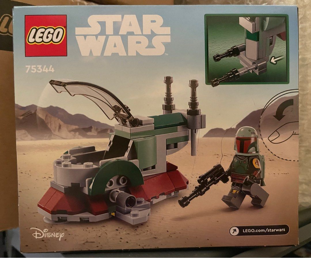 Original LEGO 75344 Star Wars Boba Fetts Starship Microfighter (85 ...