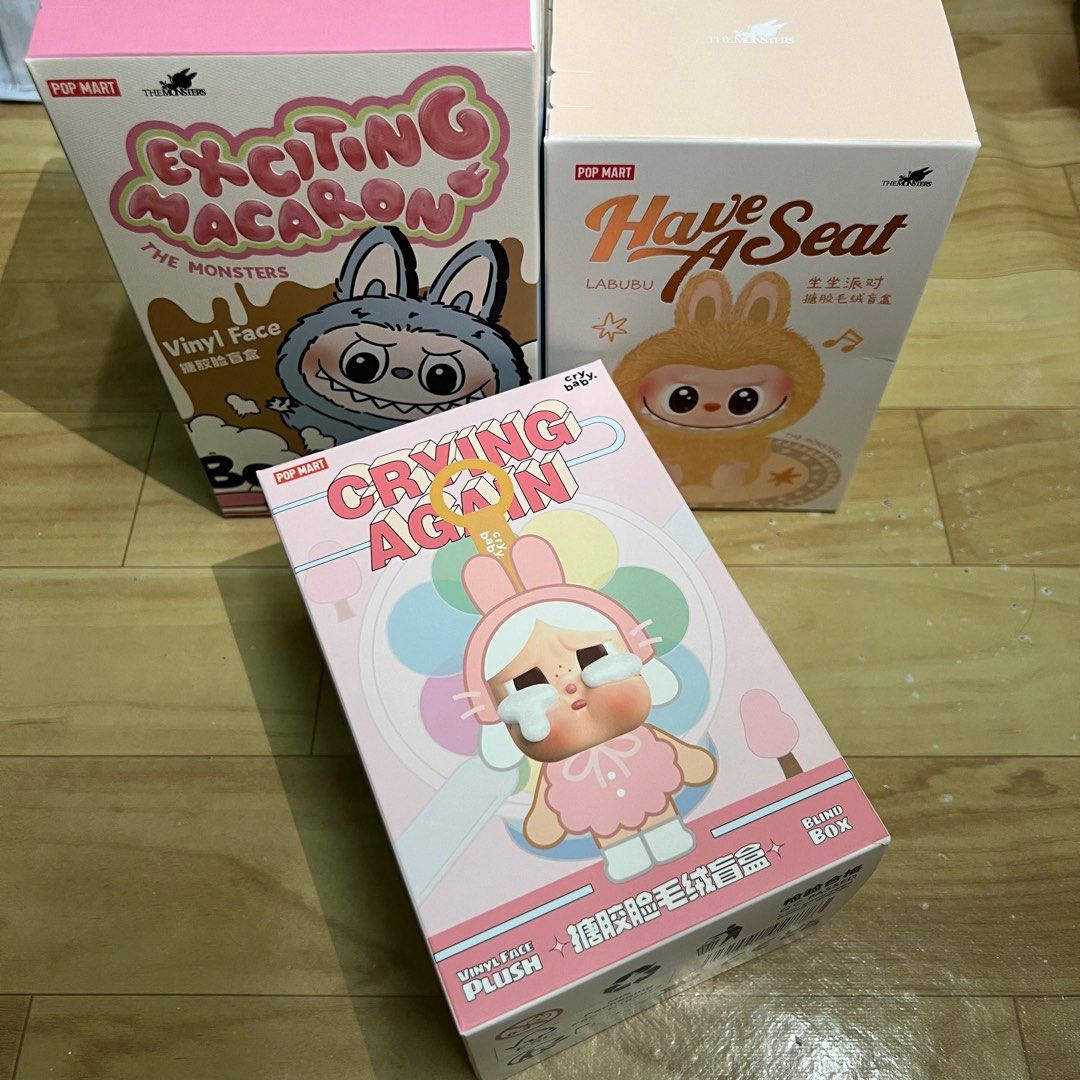 1 Day Deal! (Ready Stock) Original Pop Mart CRYBABY Crying Again Series ...