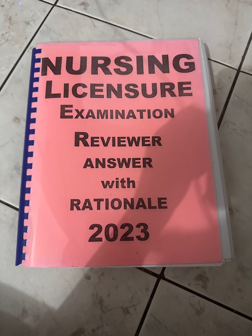 PNLE Reviewer with Rationale, Hobbies & Toys, Books & Magazines ...