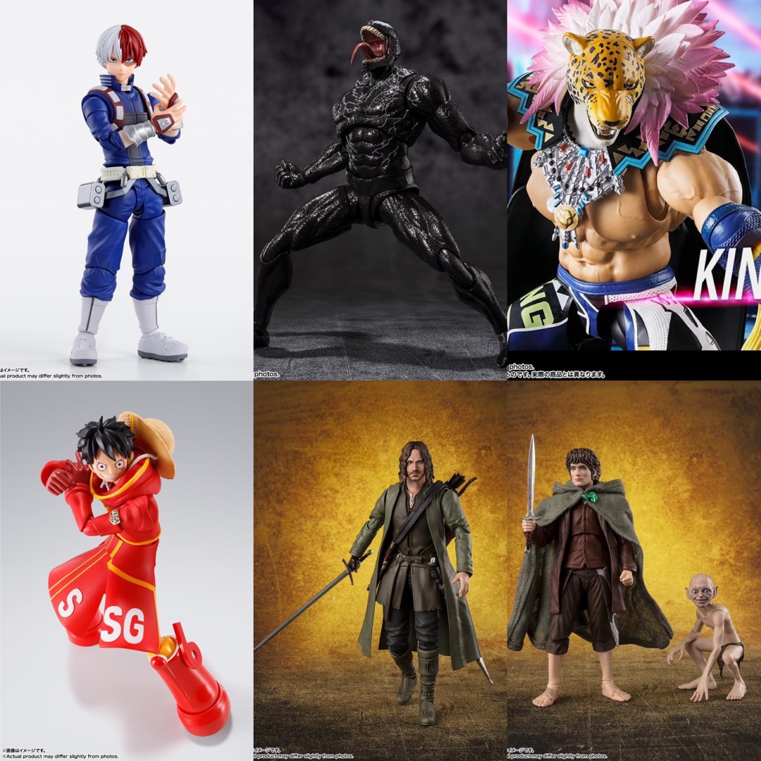 [PO] Bandai Tamashii SHF S.H. Figuarts Tekken KING, Venom The Last ...