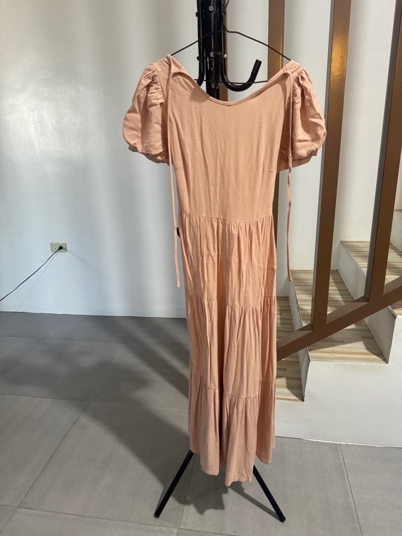 Pomelo Pink Maxi Dress, Women's Fashion, Dresses & Sets, Dresses on ...