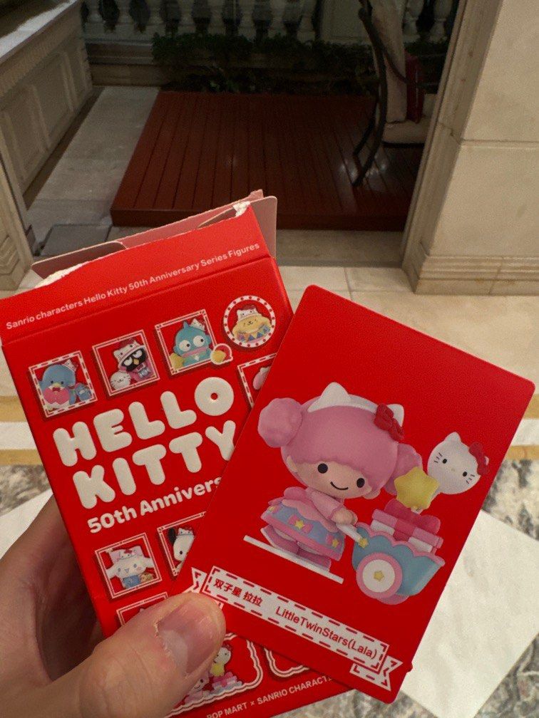 Popmart Hello Kitty 50th, 興趣及遊戲, 玩具 & 遊戲類 - Carousell