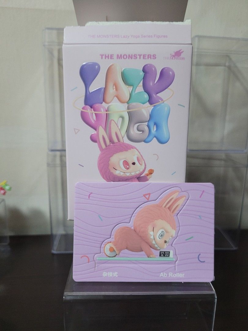 Popmart labubu yoga series blindbox, Hobbies & Toys, Toys & Games on ...
