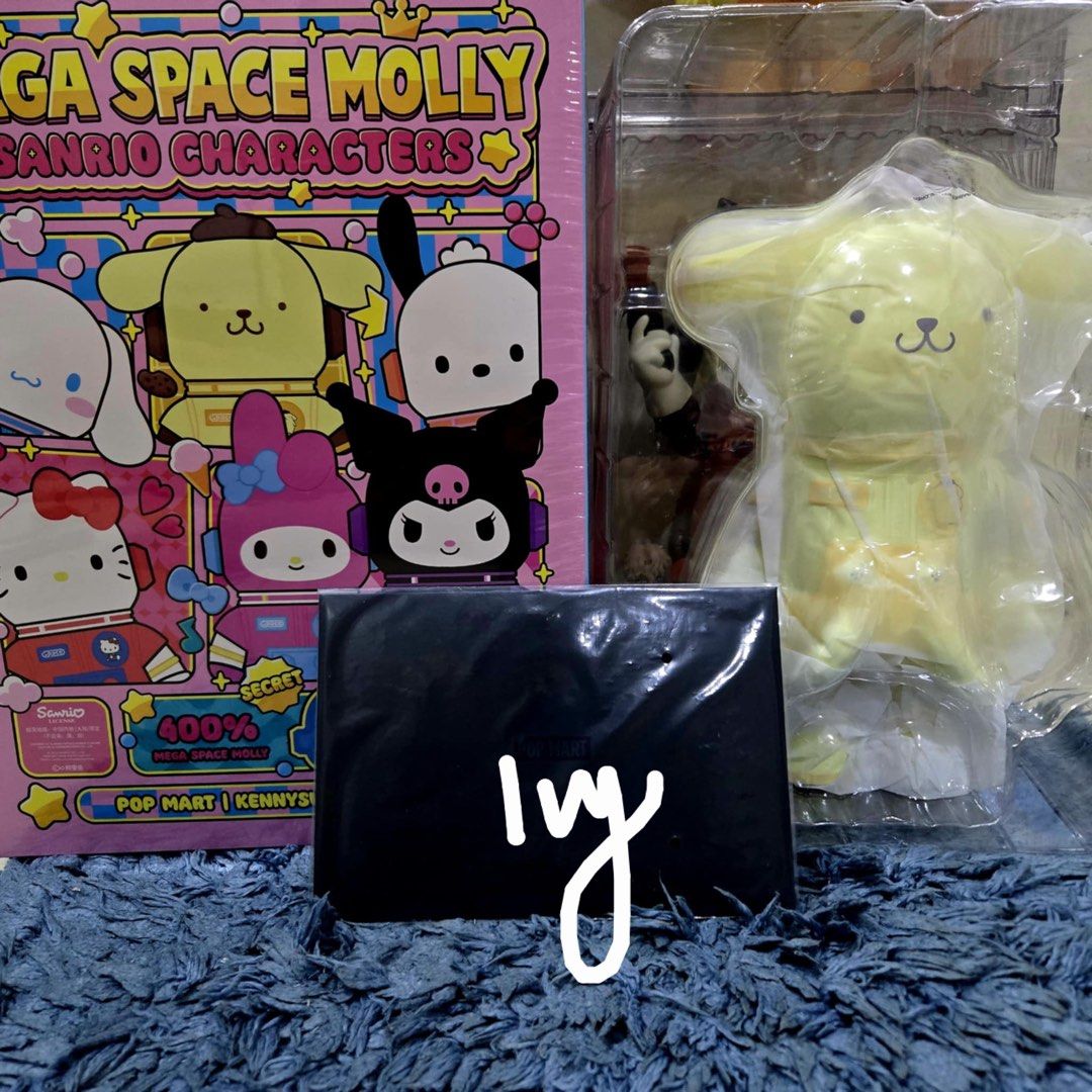 Popmart Molly Sanrio 400% Hello Kitty Kuromi My Melody Cinnamoroll ...
