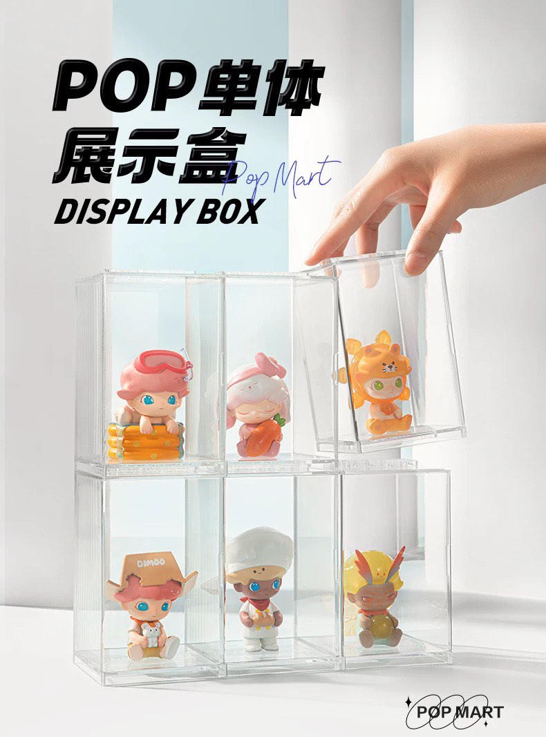 Popmart Official Stackable Display Case, Hobbies & Toys, Toys & Games ...