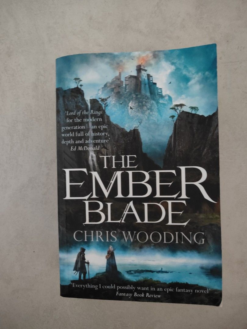 Pre loved - The Amber Blade by Chris Wooding, Hobbies & Toys, Books ...