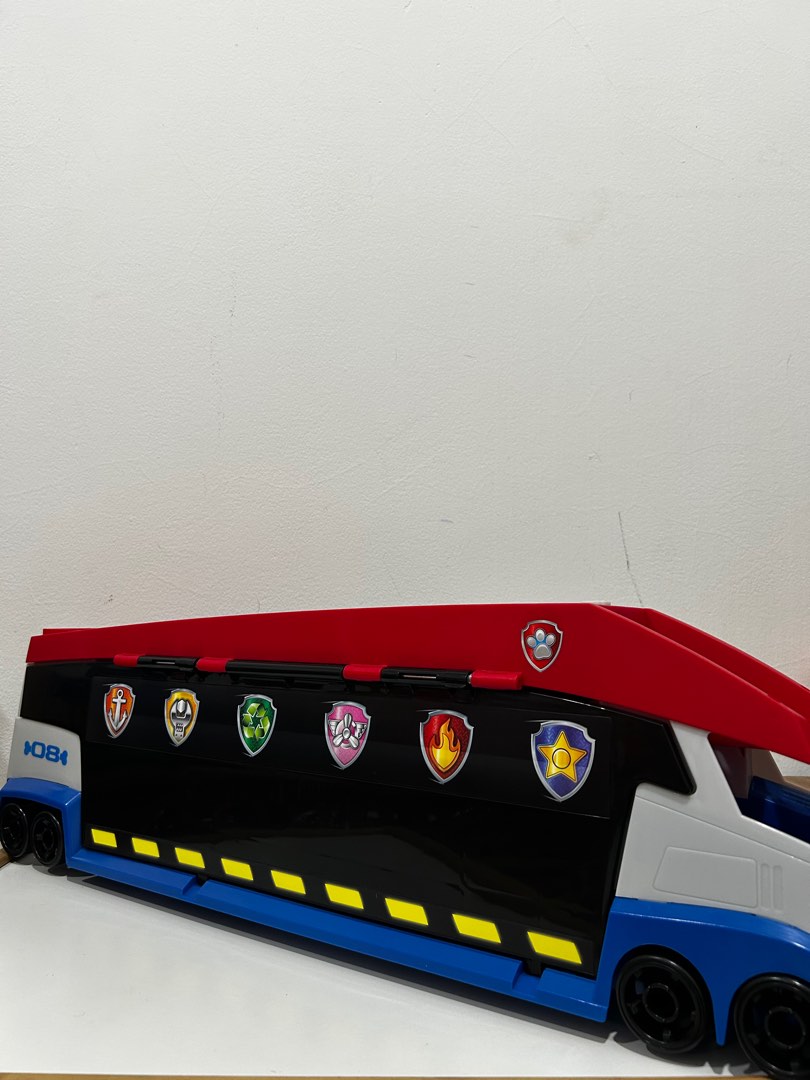 Preloved Paw Patrol Transforming Paw Patroller with Dual Vechicle ...