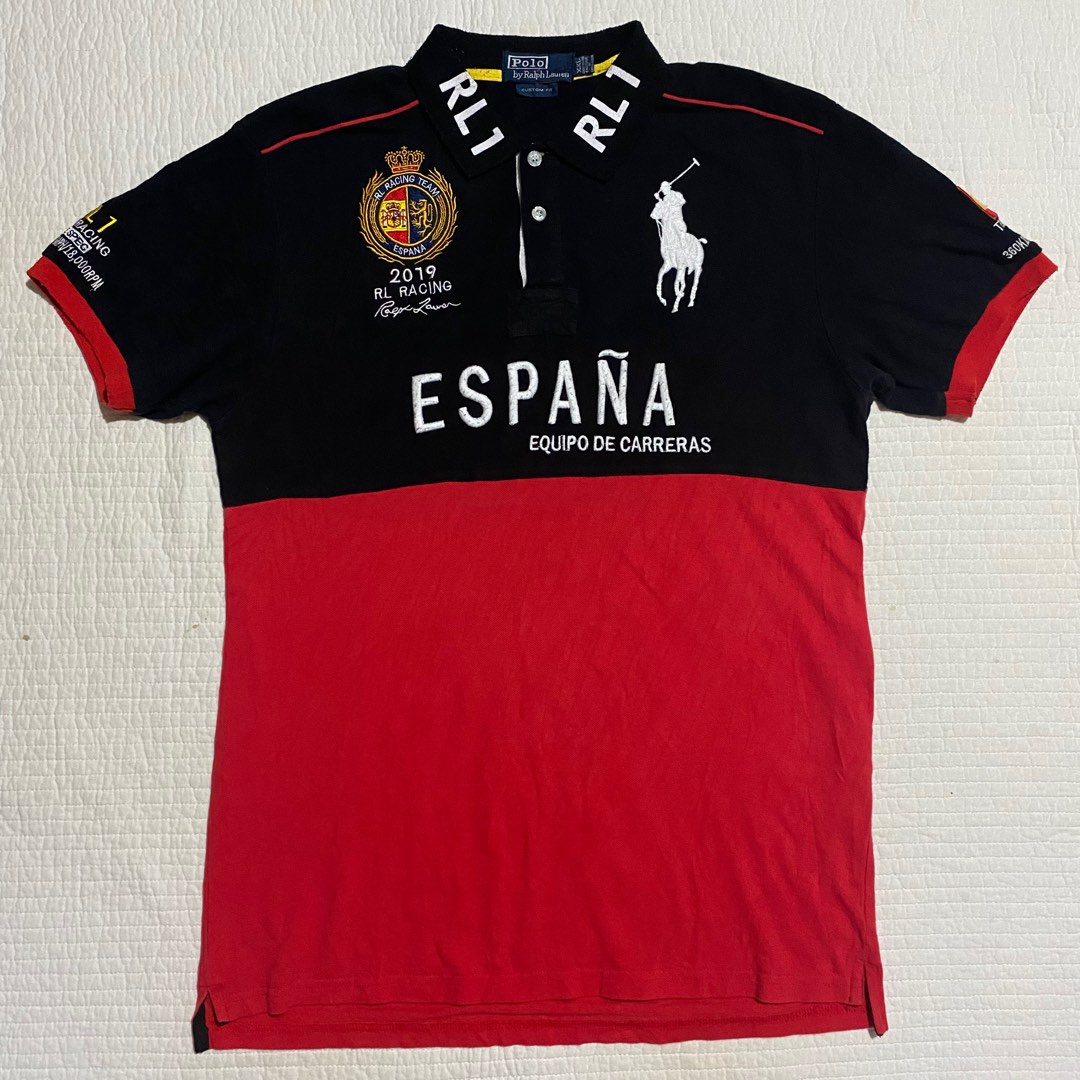 RALPH LAUREN RL1 RACING COUNTRY POLO SHIRT, Men's Fashion, Tops & Sets ...