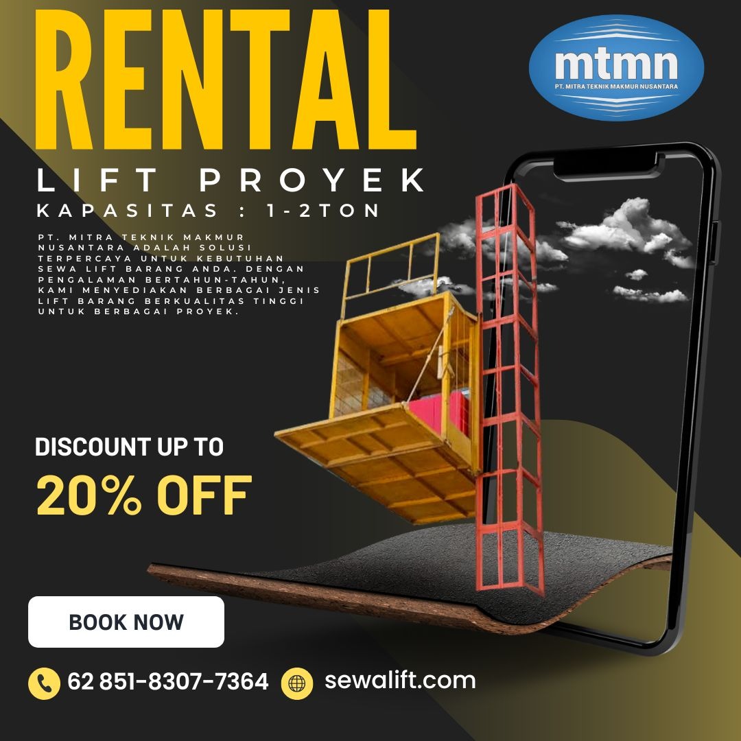 Rental Lift Material Untuk Proyek Gedung Anda Tapanuli Tengah ...