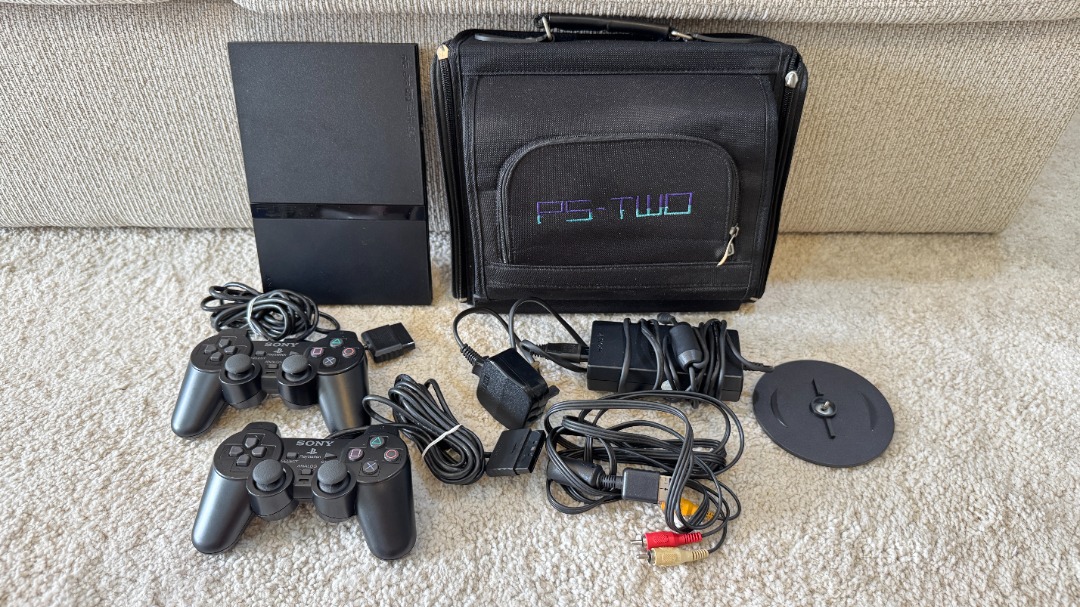 [Retro] SONY PlayStation2 PS2 - Full Set, Video Gaming, Video Game ...