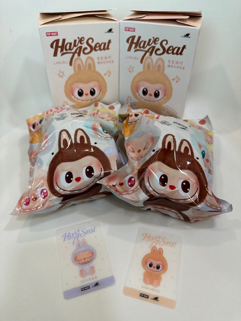 (Secret) Labubu Have A Seat - DuoDuo, Hobbies & Toys, Toys & Games on ...