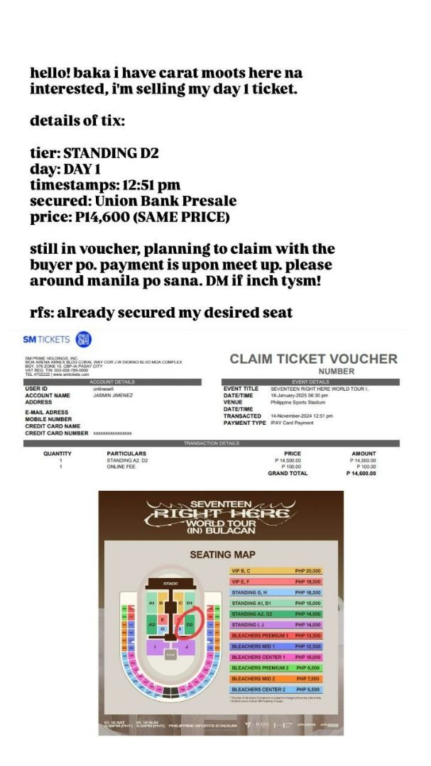 Seventeen Right Here World Tour Bulacan | SVT Concert Philippines ...