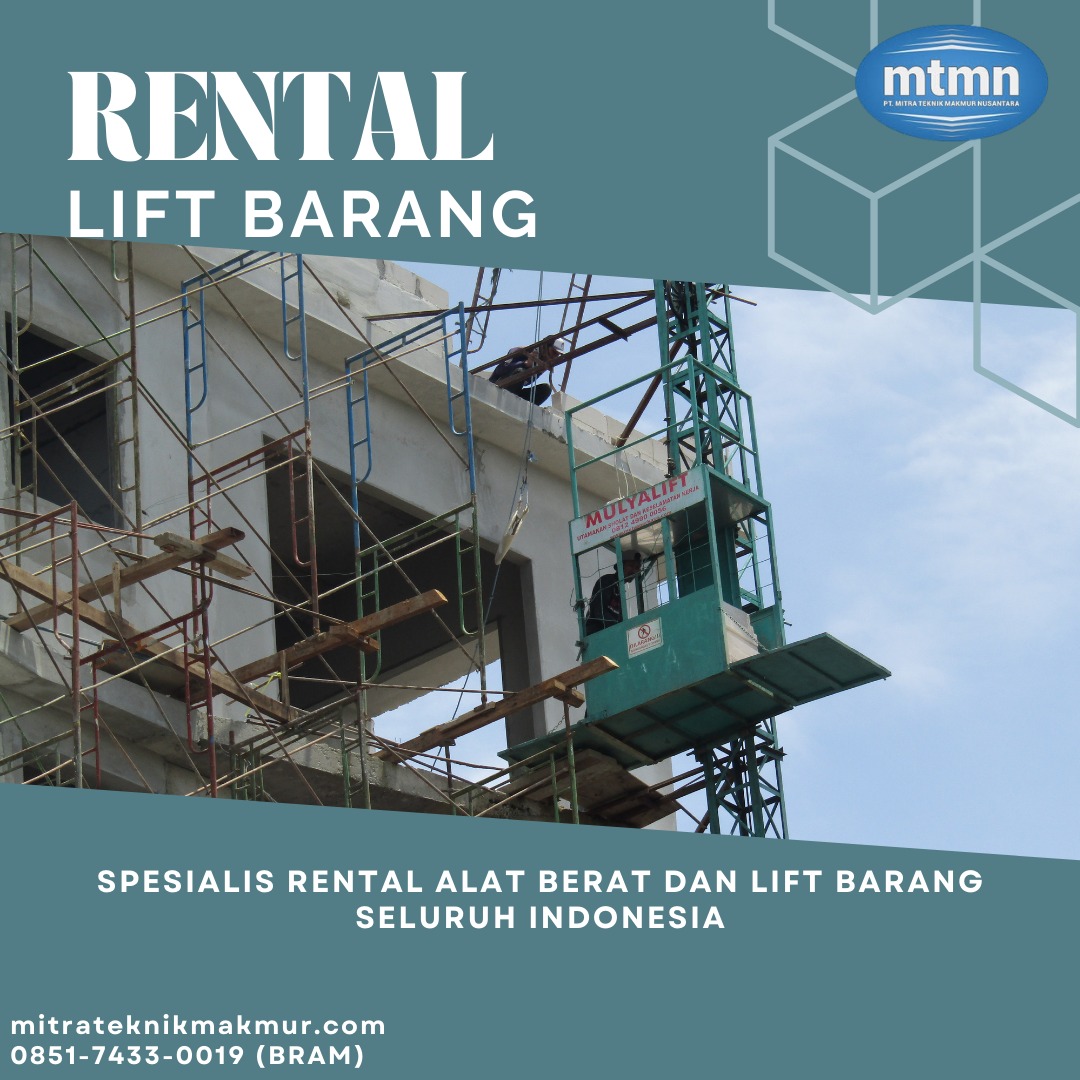 Sewa Lift Barang | Alat Angkat Murah Kapasitas 1 - 2 Ton di Kota ...