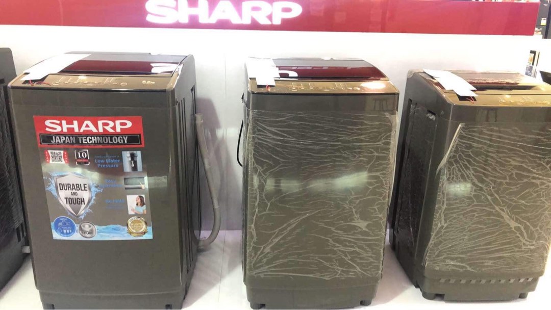 SHARP TOP LOAD WASHING MACHINE, TV & Home Appliances, Washing Machines ...