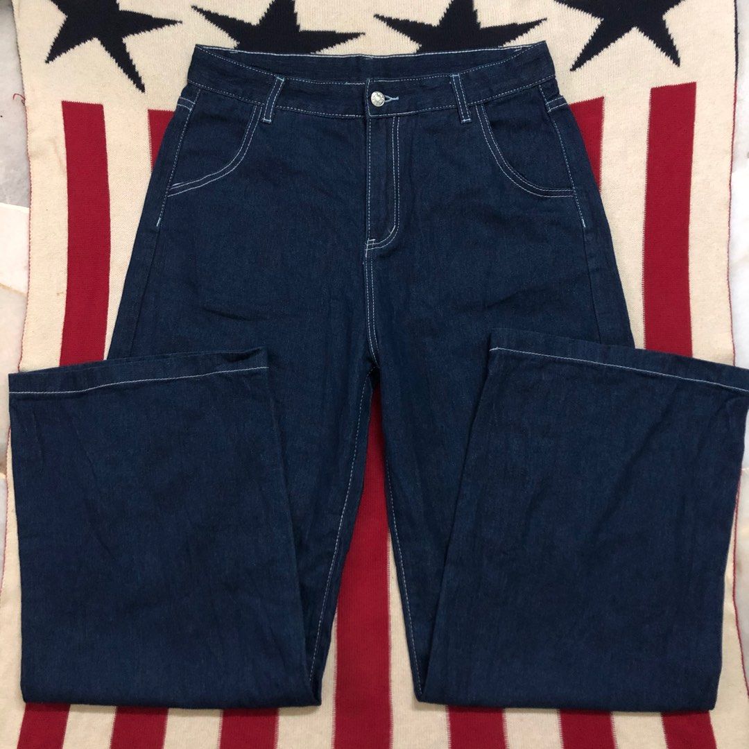 YingYang Shein Baggy Jeans Pant Y2k Jnco Fubu, Men's Fashion, Bottoms ...