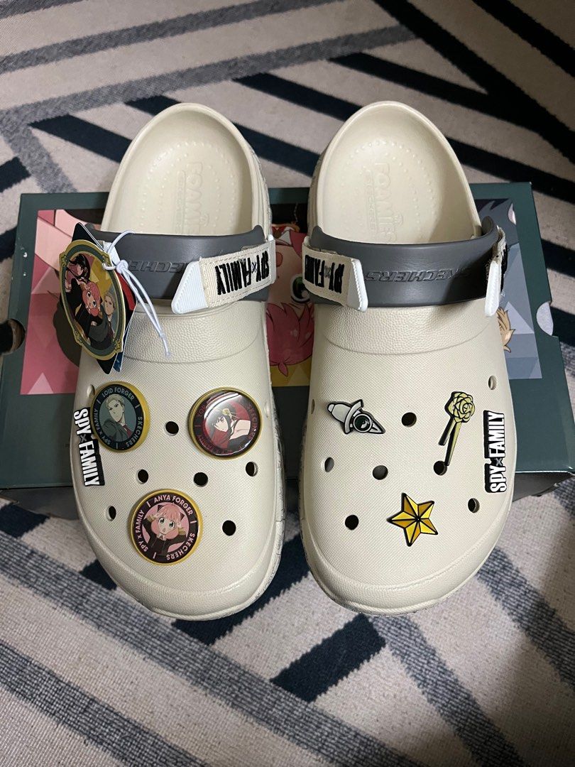 Skechers Men Spy x Family Foamies Surge Shoes - 802020-NAT Kasut ...