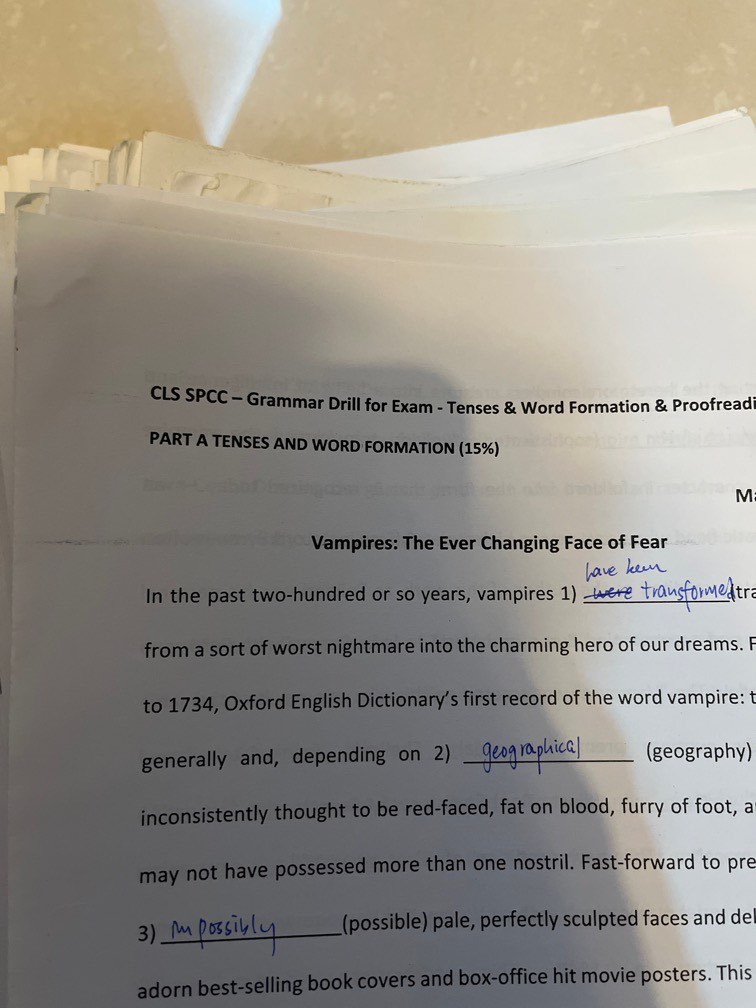 一大疊專補SPCC英文補習社notes, 興趣及遊戲, 書本 & 文具, 教科書 - Carousell