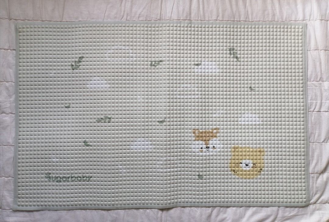 90x60cm Sugarbaby cot sheet diaper changing rubber mat pelapik tilam ...