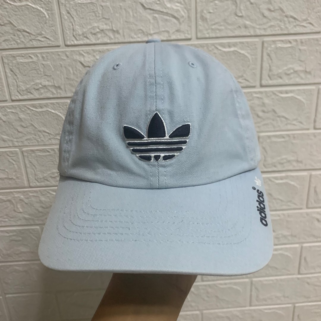 Topi Adidas Trefoil Bordir Original American Style, Fesyen Pria ...