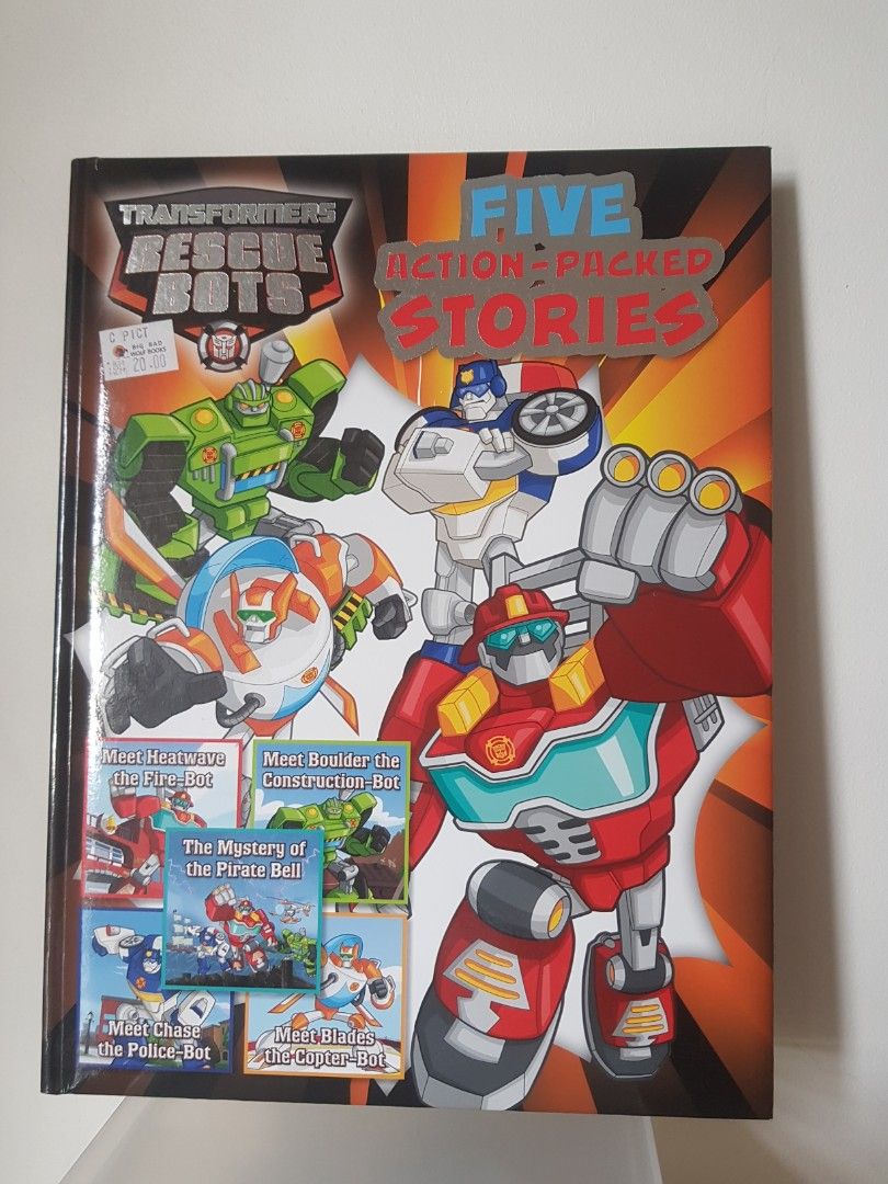 Transformers storybook, Hobbies & Toys, Books & Magazines, Children's ...