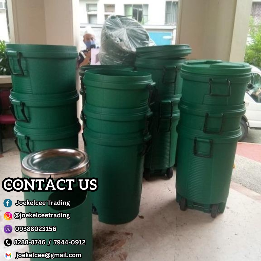 TROLLING TRASH BIN, Furniture & Home Living, Cleaning & Homecare ...