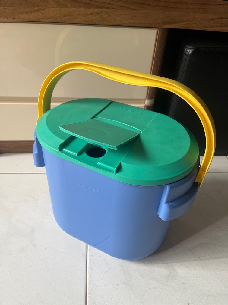 Tupperware Large Bucket Container, Furniture & Home Living, Kitchenware ...