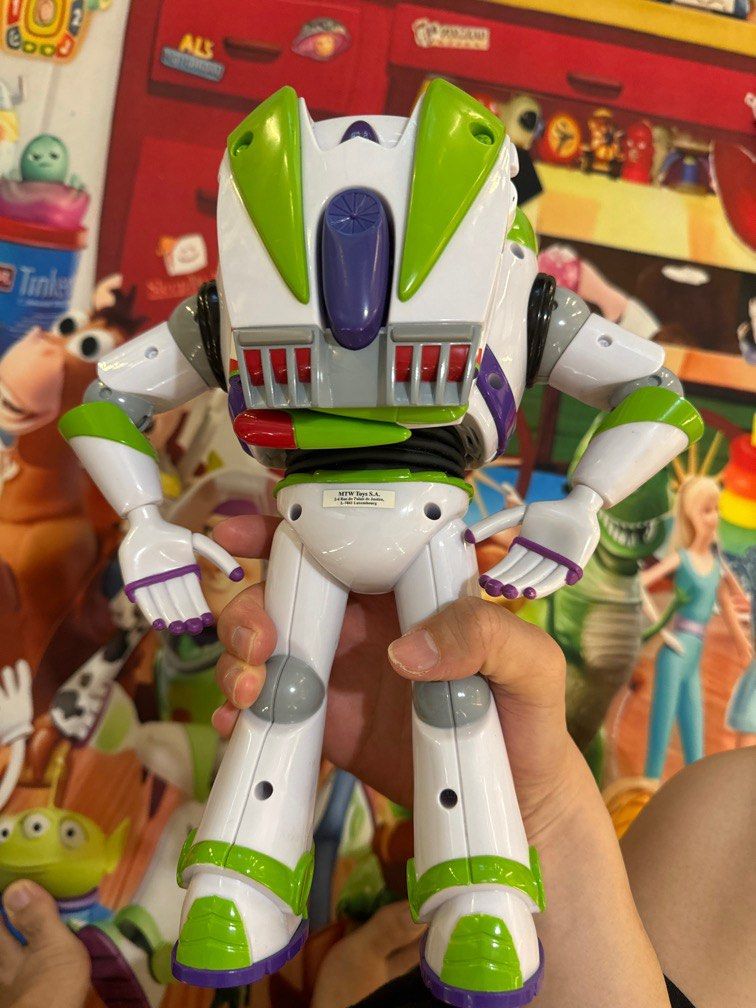 Ultra Rare TOY STORY Buzz Lightyear Drop Down, FULLY FUNCTIONAL, NO ...