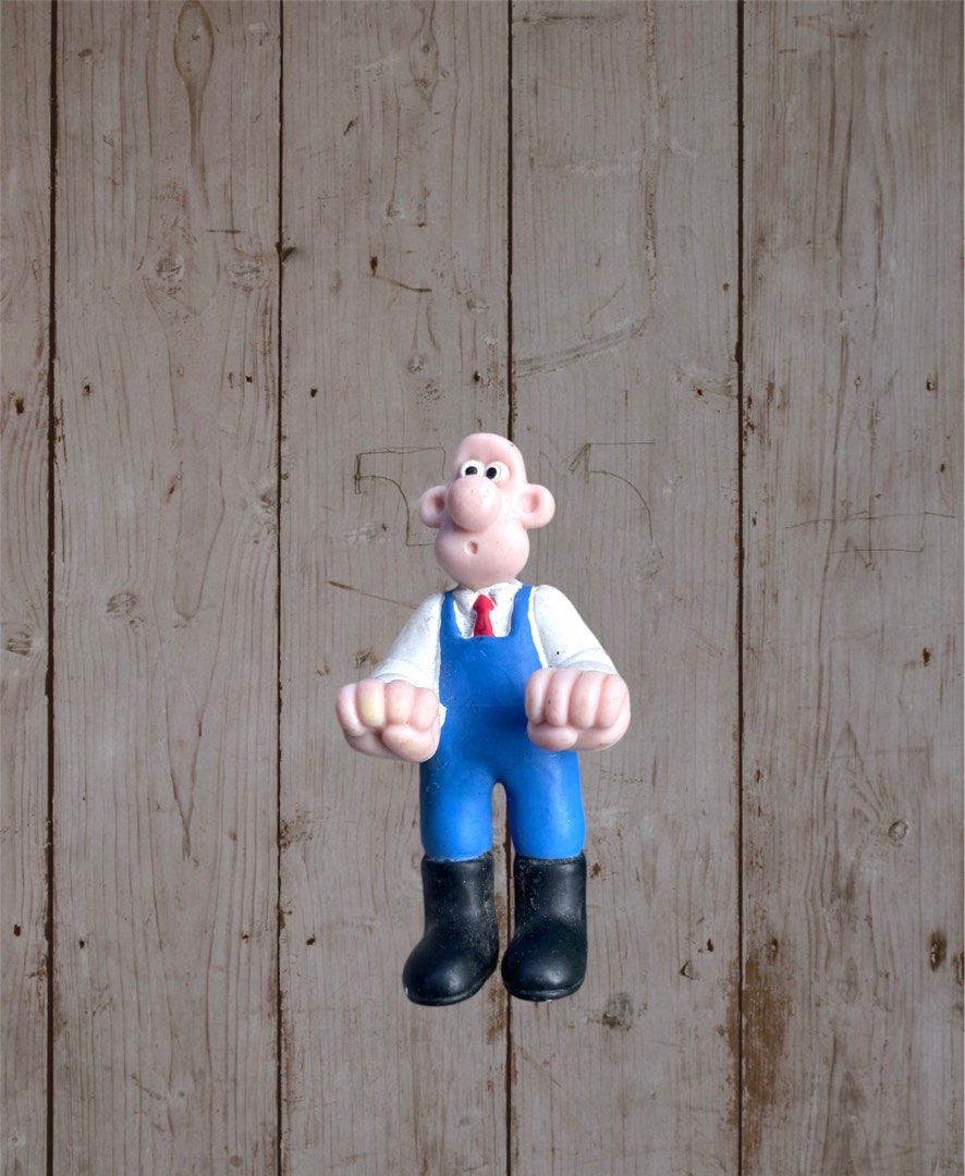 Wallace & Gromit - Wallace Figure, Hobbies & Toys, Toys & Games on ...