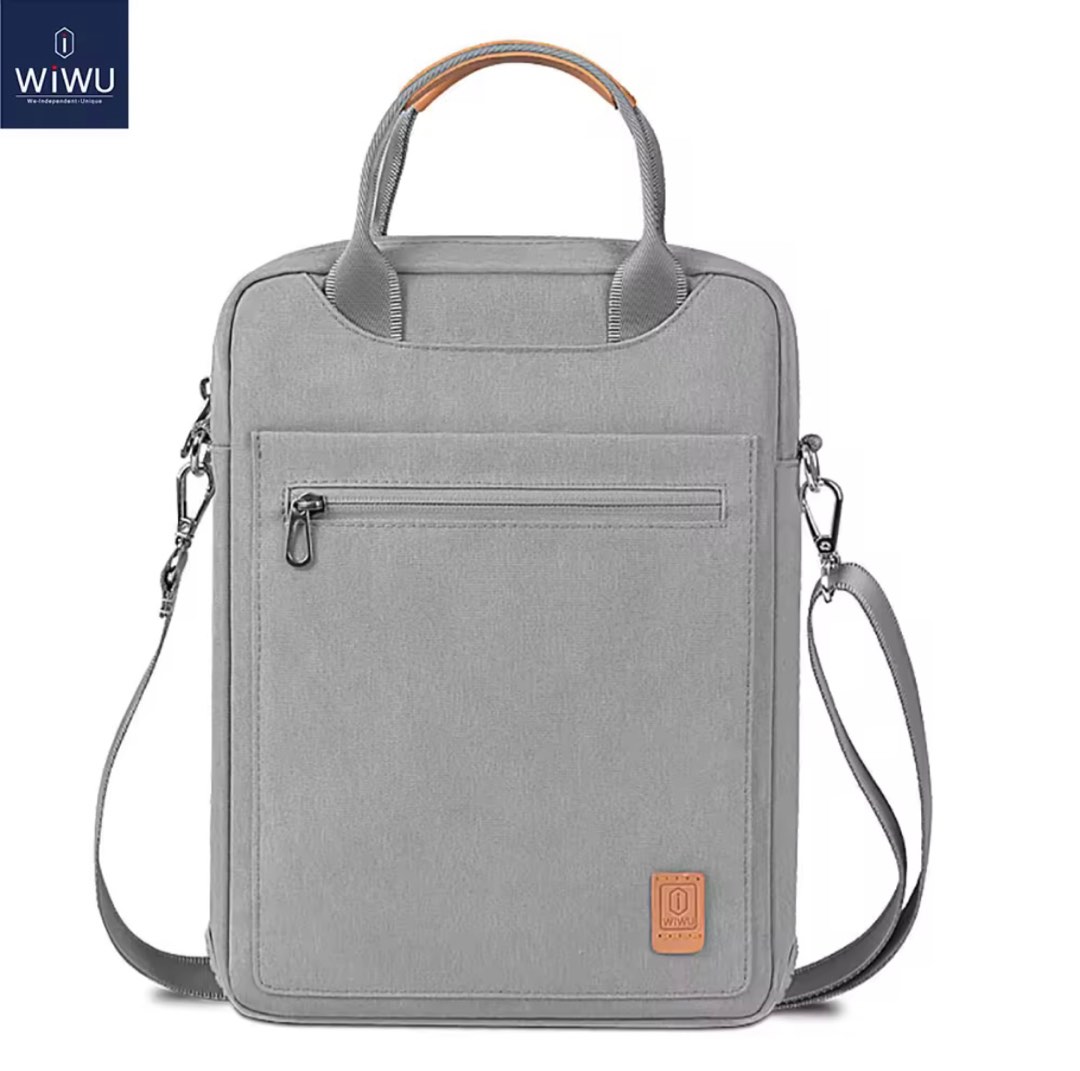 WIWU Gray Vertical Laptop Bag, Computers & Tech, Parts & Accessories ...