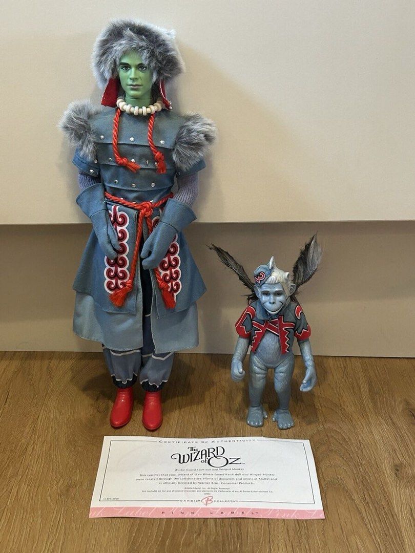 WTB The Wizard of Oz Barbie Winkie Guard Ken Doll and Winged Monkey, Hobbies & Toys, Toys ...