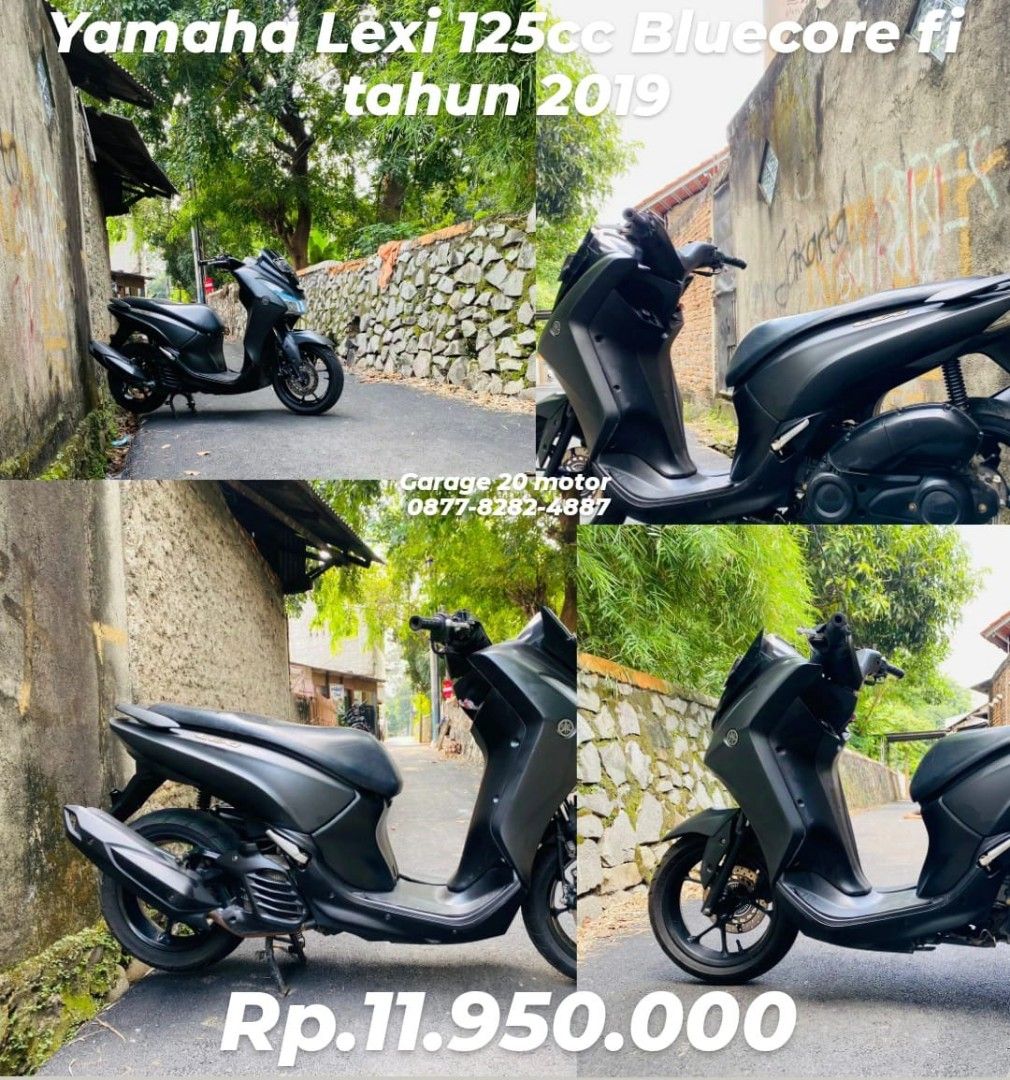 Yamaha Lexi Std 125cc Bluecore Fi, Motor di Carousell