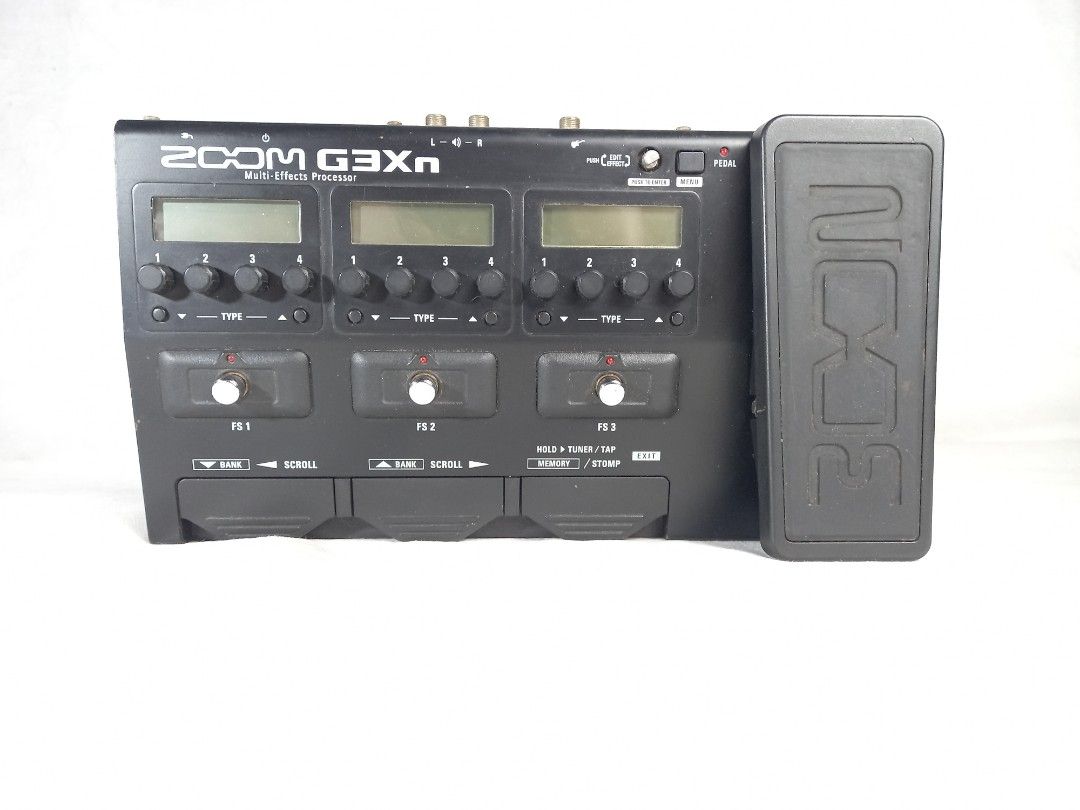 ZOOM G3XN EFEK GITAR MULTIEFEK GUITAR PEDAL DIGITAL EFX IR MULTI, Musik ...