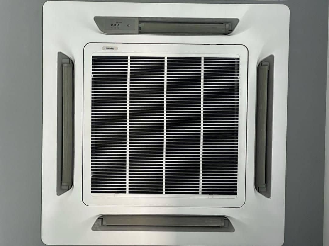 2hp York Ceiling Cassette Aircond Good Condition, Furniture & Home ...