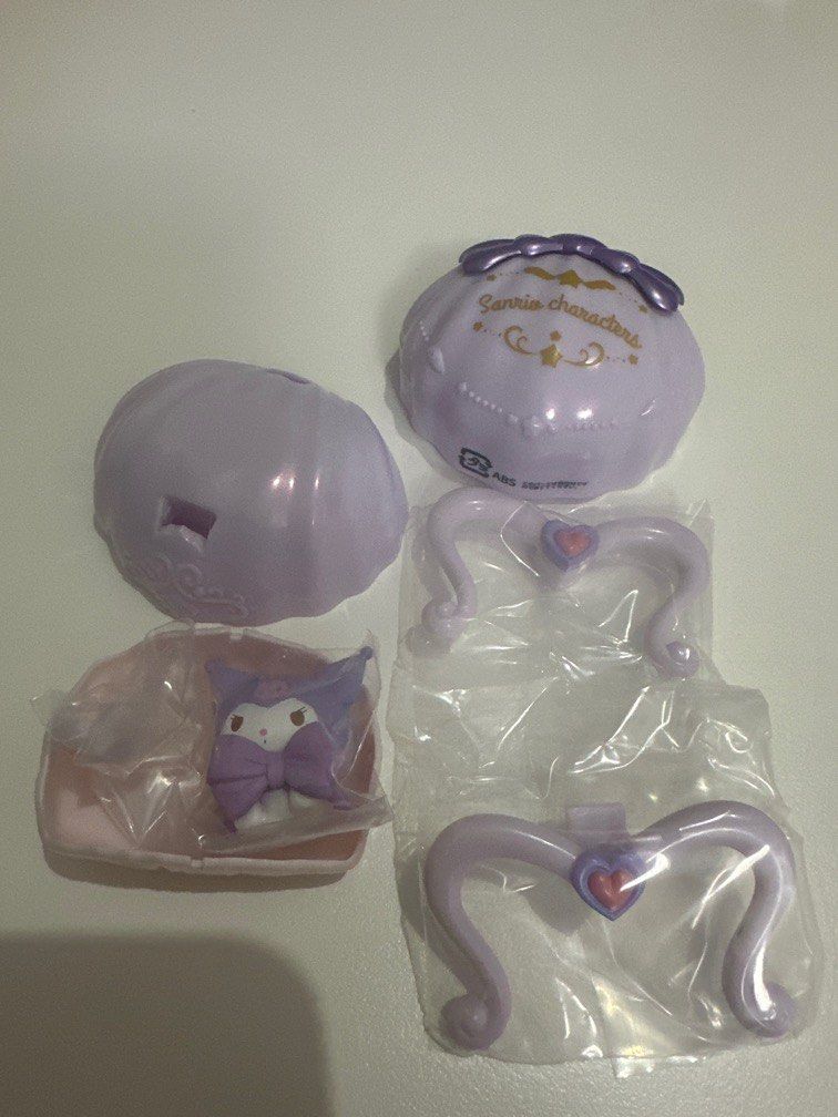 扭蛋 Shell dresser sanrio characters 4 kuromi, 興趣及遊戲, 玩具 & 遊戲類 - Carousell