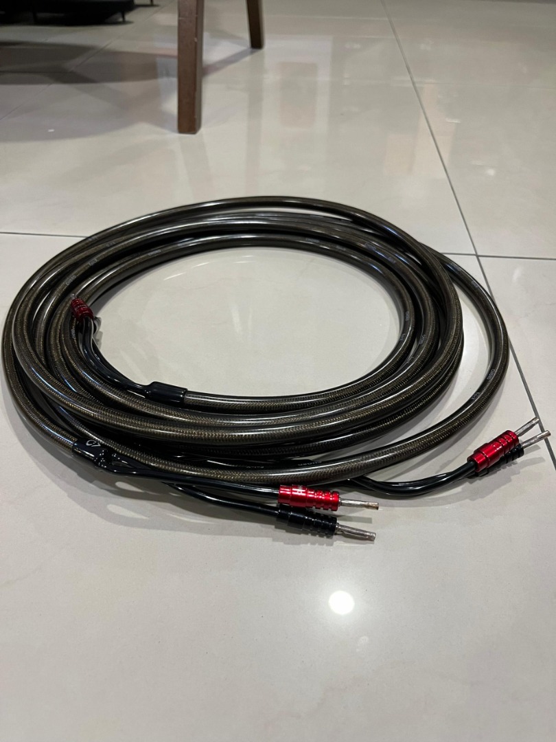 A shielded cable that works with pretty much every style of speaker ...
