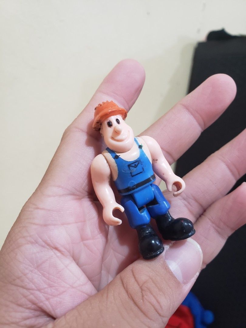 ACTION FIGURE FIGUR ARTIKULASI RARE LANGKA HELPER WORKER PEKERJA ...