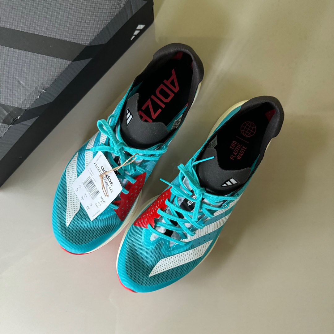 Adidas adizero takumi sen 9 original run, Olah Raga, Perlengkapan ...