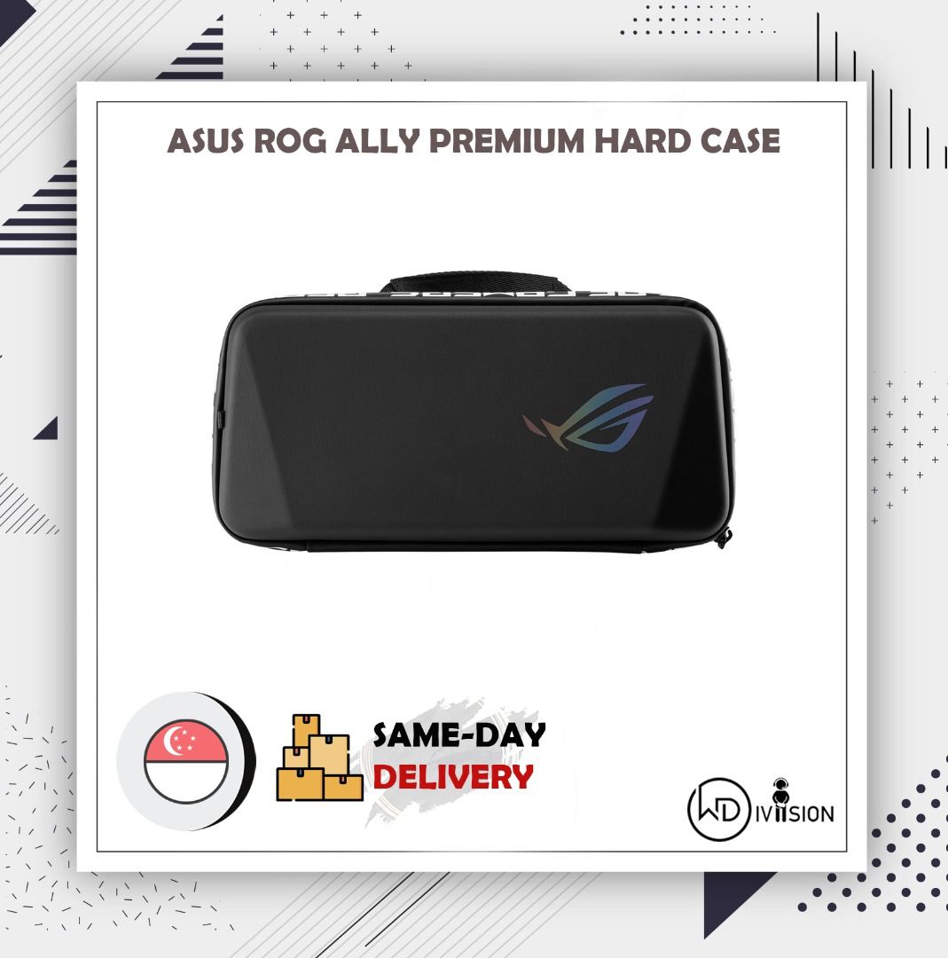 ASUS ROG ALLY & X Gaming Handheld Premium Hard Case, Video Gaming ...