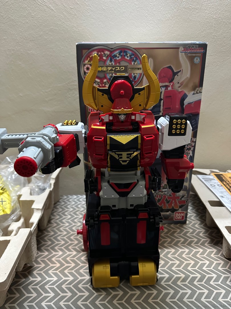 Bandai DX Power Ranger Samurai Shinkenger MouGyuuDaiOh Bull Megazord ...