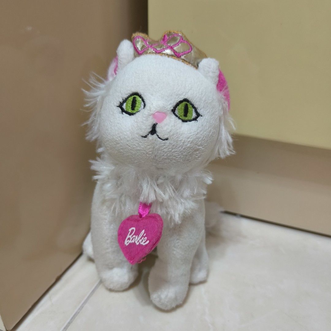 Barbie Cat Plushie Soft Toy, Hobbies & Toys, Toys & Games on Carousell