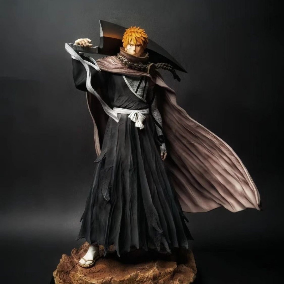Bleach Ichigo Kurosaki Tentoken Rukia Rescue Arc Anime Statue 40cm ...