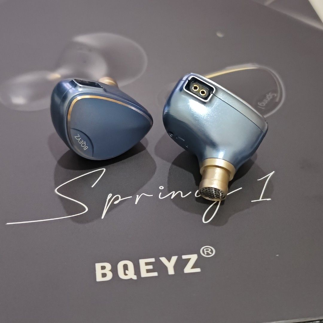 BQEYZ Spring 1 Earphone Piezoelectric Dynamic Driver Balanced Armature ...
