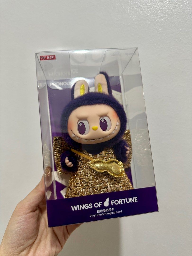 SALE! Brandnew Authentic Labubu Wings of Fortune, Hobbies & Toys, Toys ...