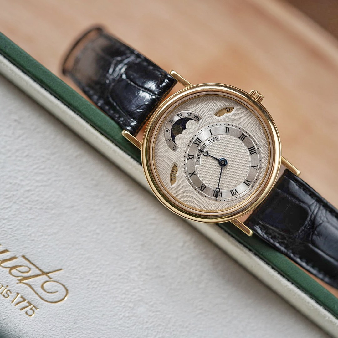 Breguet Classique Day-Date Moonphase 3330, Luxury, Watches on Carousell