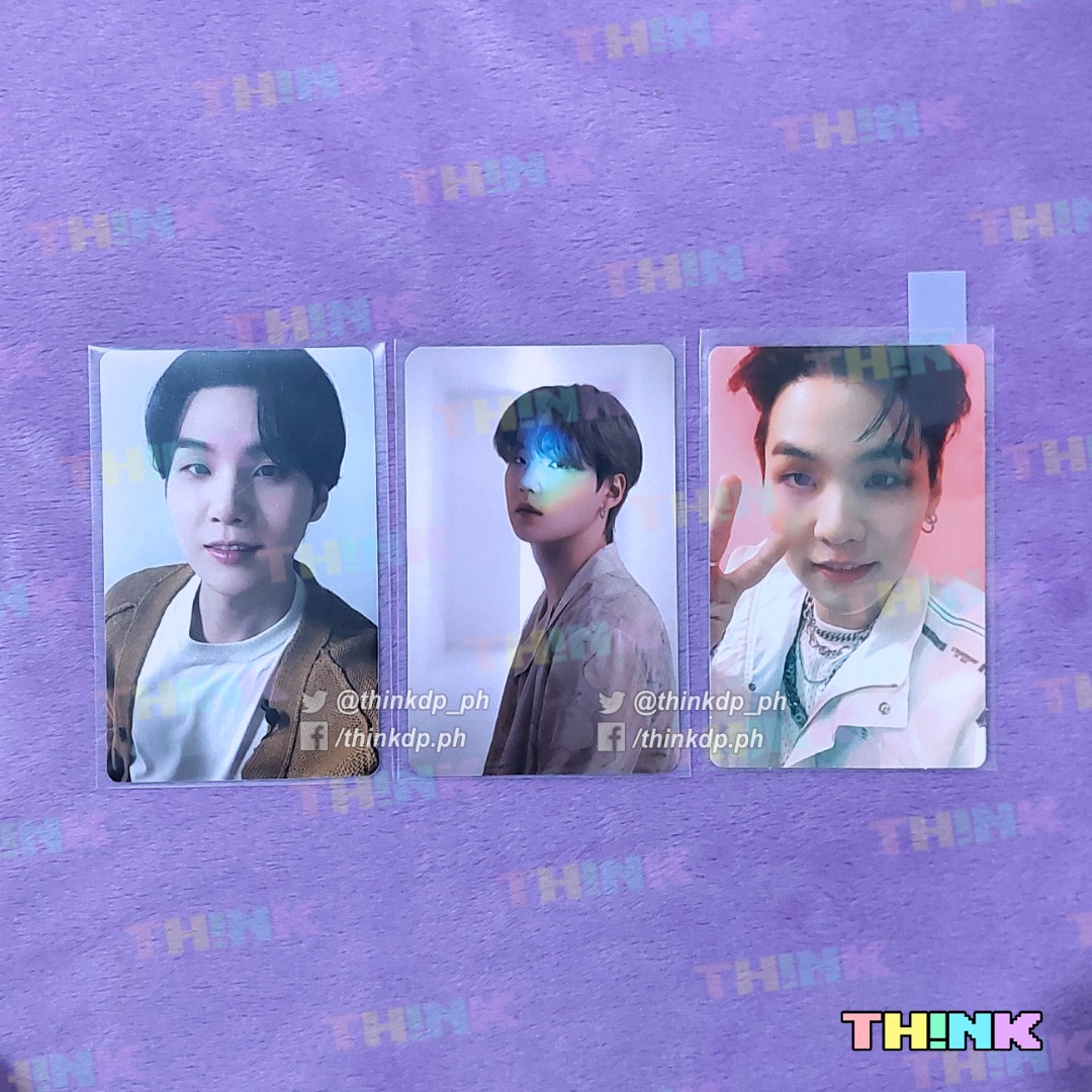 BTS SUGA PC set ( yoongi m2u lucky draw ld dday proof mots mcpb cpb ...