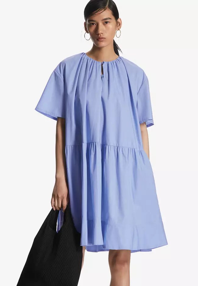 COS Midi Tiered Dress, Women's Fashion, Dresses & Sets, Dresses on ...