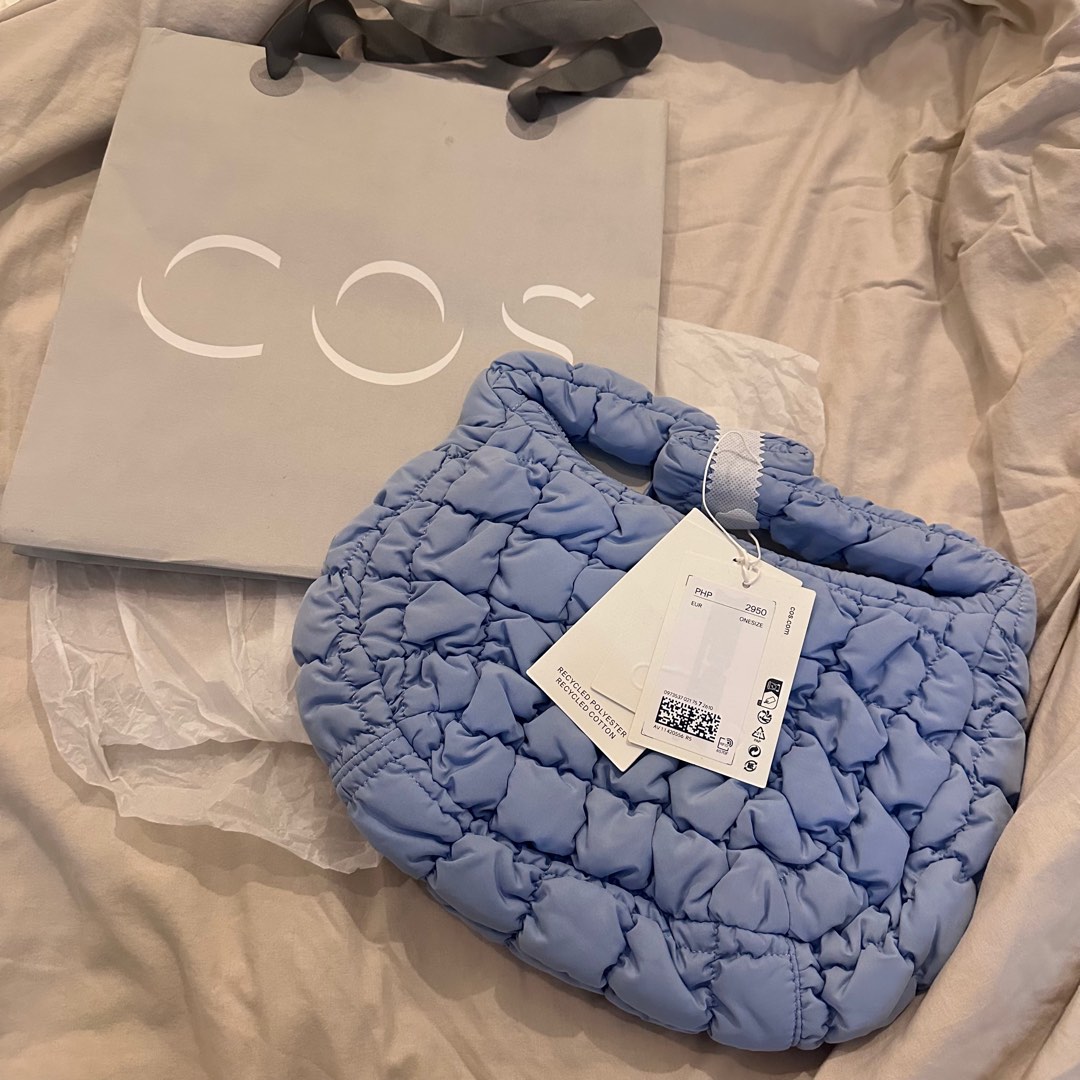Cos Mini Shoulder Bag Blue, Women's Fashion, Bags & Wallets, Shoulder ...