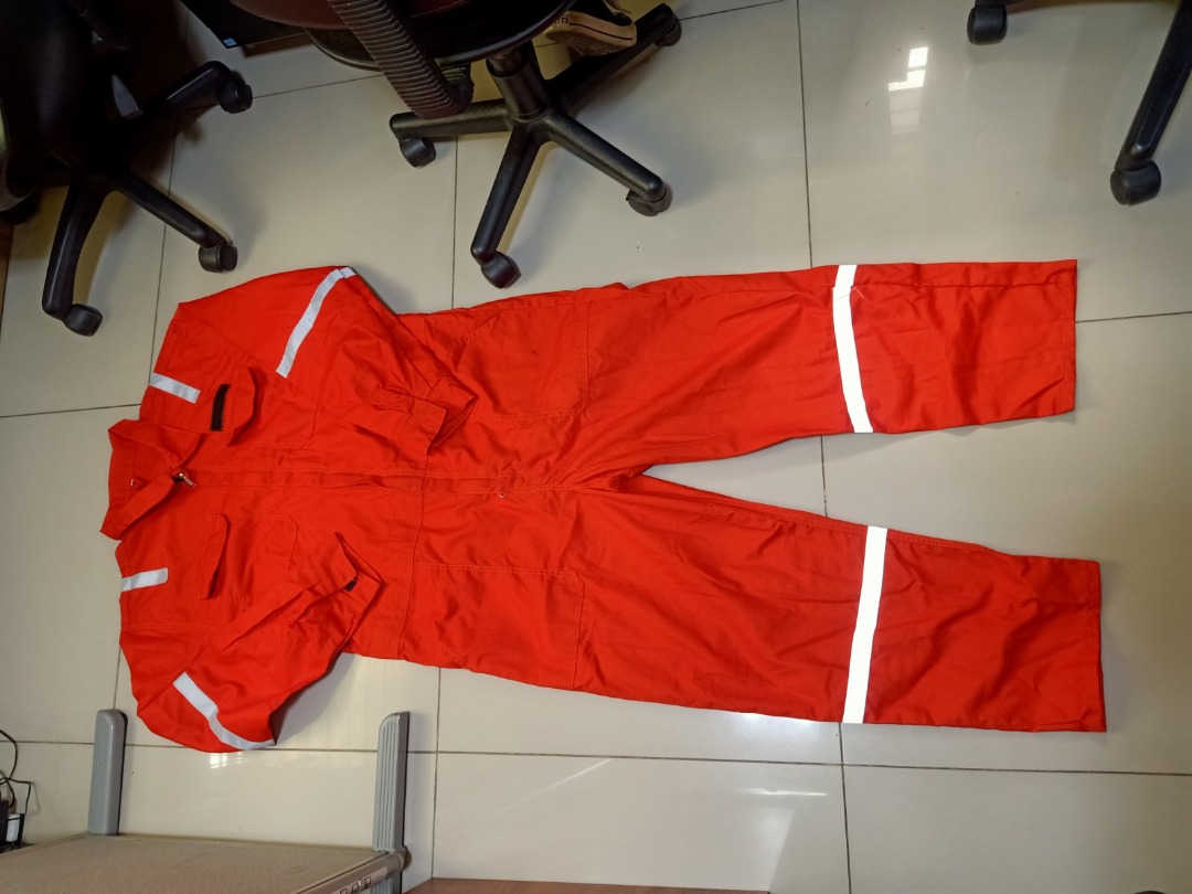 coverall with reflector, Men's Fashion, Coats, Jackets and Outerwear on ...