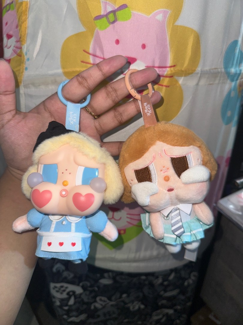 Crybaby - Crying Again Plush and Figurine Pop Mart, Hobbies & Toys ...