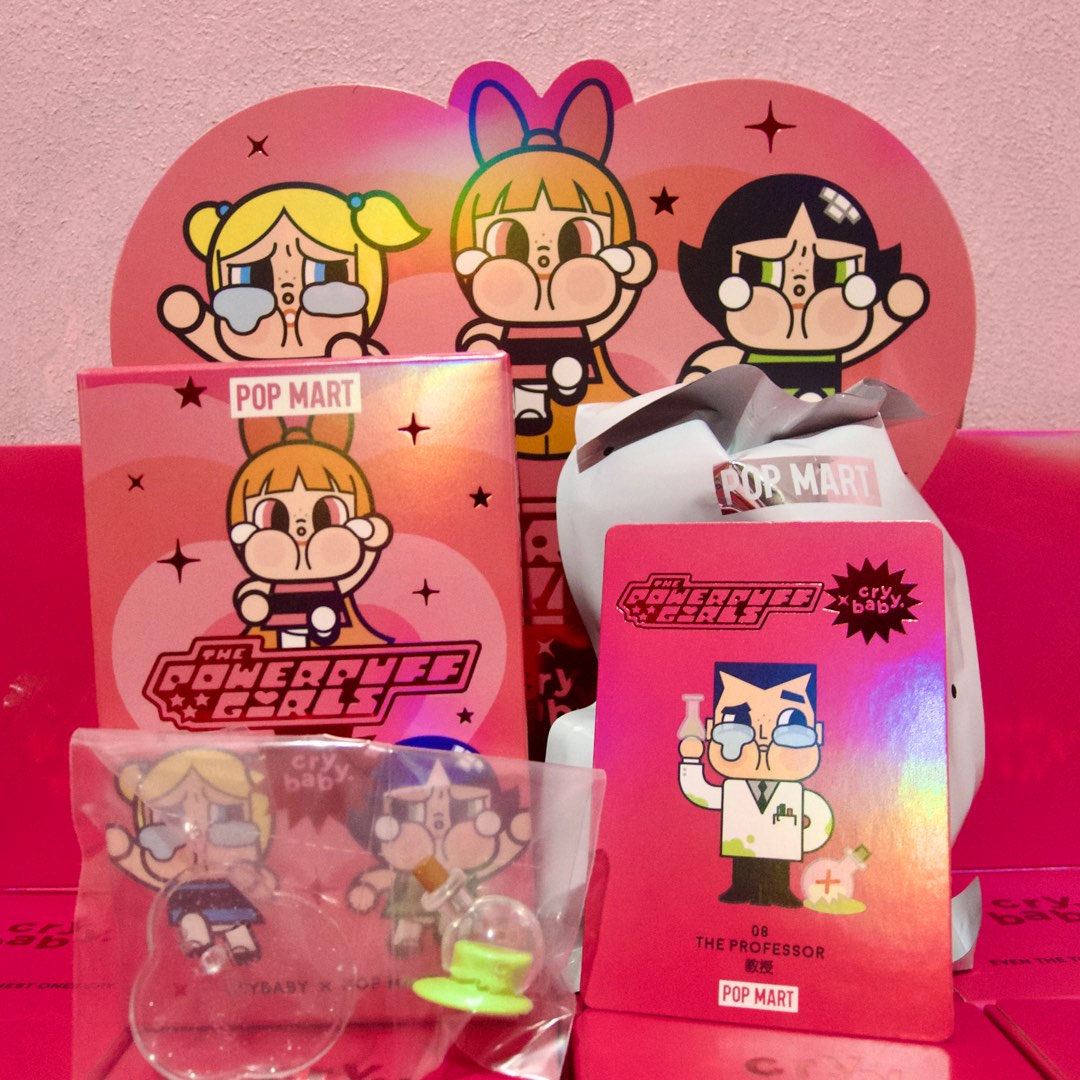 CryBaby x PPG The Professor, Hobbies & Toys, Toys & Games on Carousell